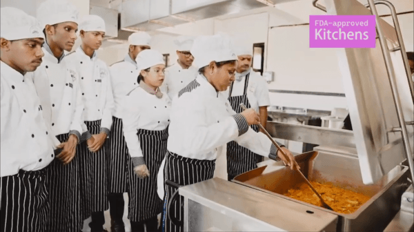 Advance Training Kitchens - Guardian Angel Institute of Hotel ...